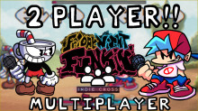 FNF Multiplayer PACK + Custom BG Mod for Friday Night Funkin' | FNF Mods