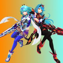 Pyra / Mythra [Super Smash Bros. Ultimate] [Mods]