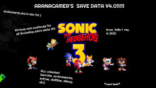 Save data [Sonic 3 A.I.R.] [Mods]