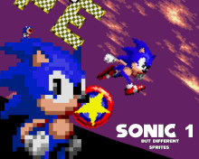 Sonic 2 absolute but a little bit like S1 sprites [Sonic The Hedgehog 2 ...