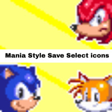Data Select Skins [Sonic 3 A.I.R.] [Mods]