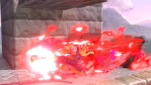 Pink Flames for Captain Falcon [Super Smash Bros. Ultimate] [Mods]