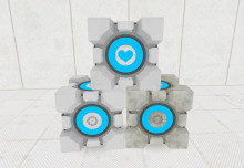 Weighted Storage Cube [Portal 2] [Mods]