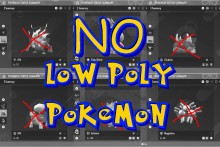 Low Poly Pokemon Models [Pokemon Scarlet & Violet] [Mods]