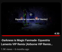 MLP Darkness Is Magic Covers Mod for Friday Night Funkin' | FNF Mods