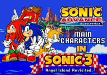 The Sonic Advance Project Project for Sonic 3 A.I.R. | S3AIR Projects