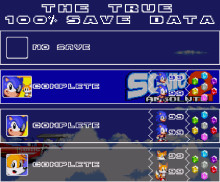 Full 100% save file for S2A Mod for Sonic The Hedgehog 2 Absolute | S2A ...