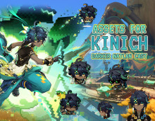 Chasca Icons for Darker Natlan Cast by kokomils Mod for Genshin Impact ...