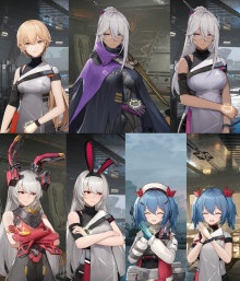 Sharkry Swimsuit Retexture Mod for GIRLS' FRONTLINE 2: EXILIUM | GF2 Mods