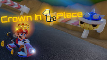 1st Place Crown on Minimap Mod for Mario Kart 8 Deluxe | MK8D Mods