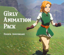 Femboy Link Collection for The Legend of Zelda: Breath of the Wild ...
