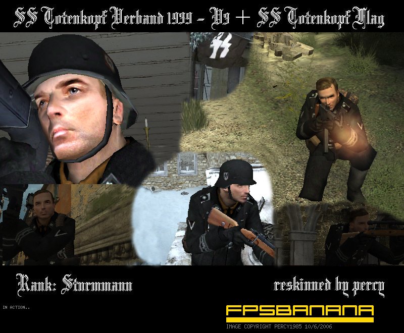 SS-Totenkopf Verband V3 + SS- Flag Mod for Day of Defeat: Source | DoD ...