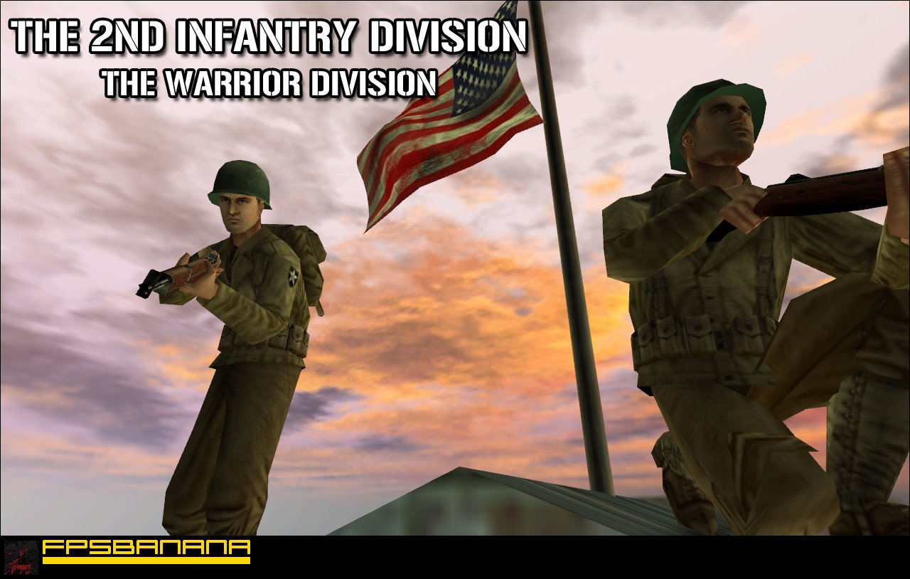 2nd Infantry Division Skins Mod for Day of Defeat | DoD Mods