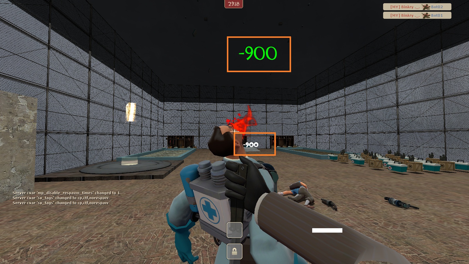 Combat text on HUD Mod for Team Fortress 2 | TF2 Mods