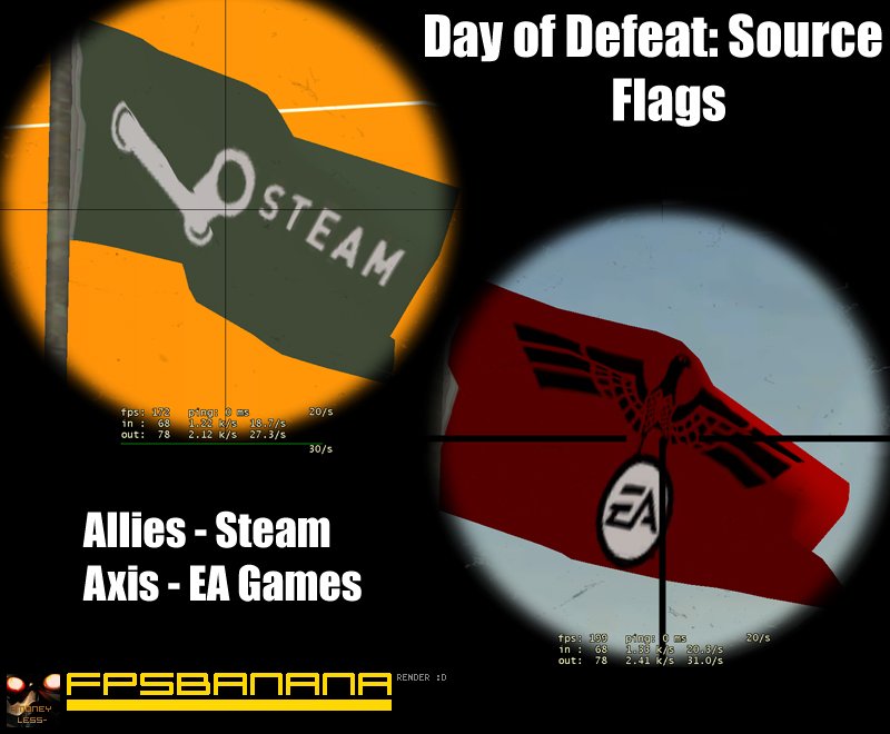 EA and Steam flags [Day of Defeat: Source] [Mods]