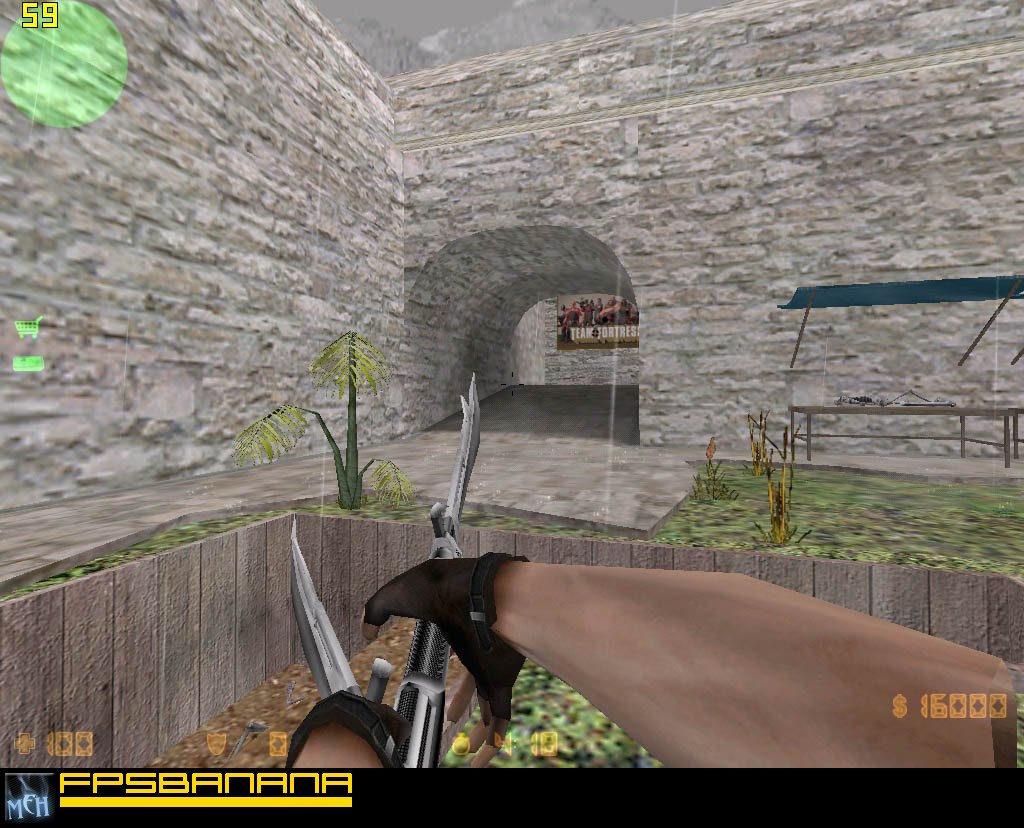 Dual samurai sword Mod for Counter-Strike: Condition Zero | CS:CZ Mods