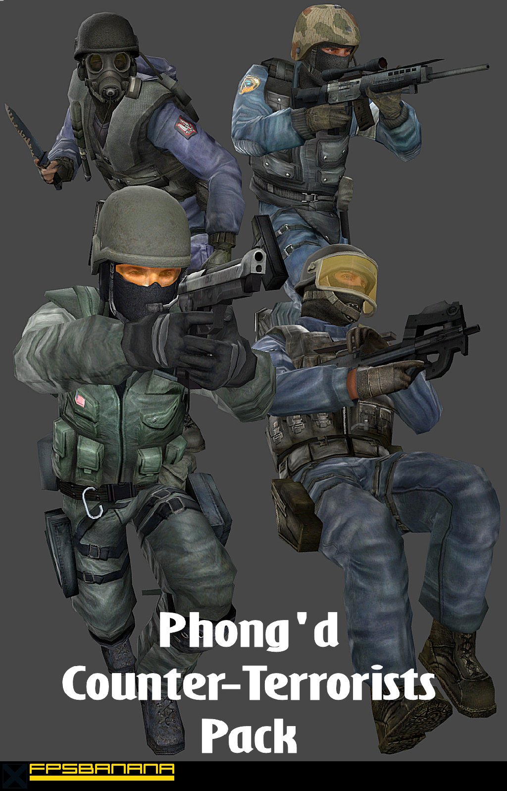 Phong'd CT Pack Mod for Counter-Strike: Source | CS:S Mods