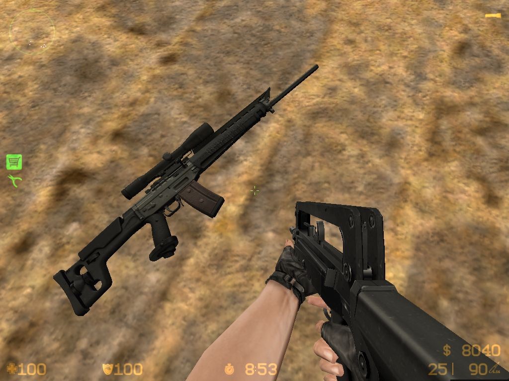 SG550 Sniper [Counter-Strike: Condition Zero] [Mods]