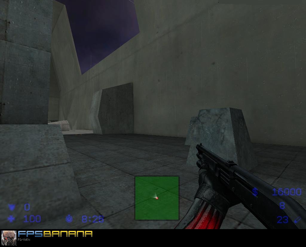 Simple Blue Hud Mod for Counter-Strike: Source | CS:S Mods
