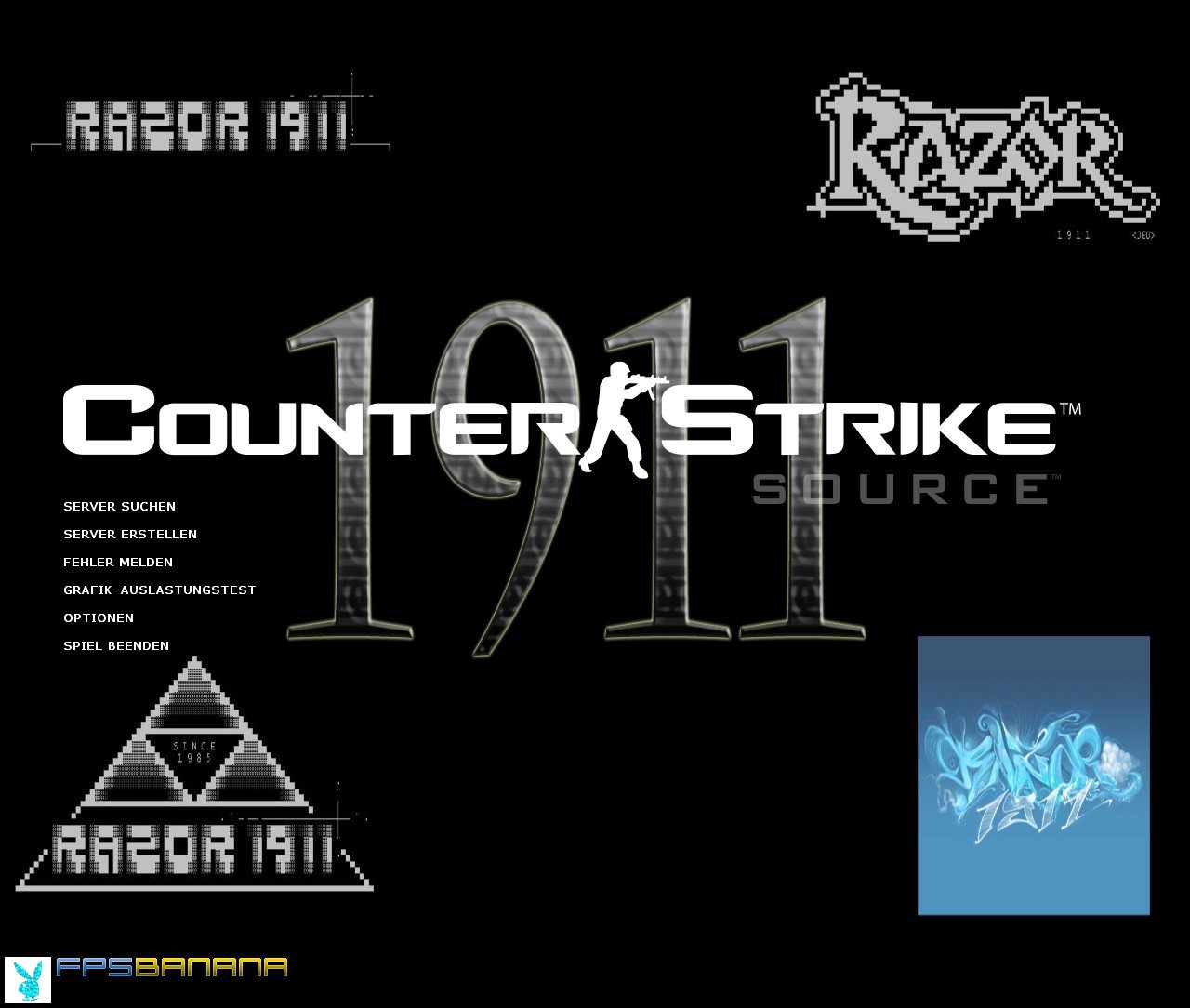 Razor 1911 GUI [Counter-Strike: Source] [Mods]