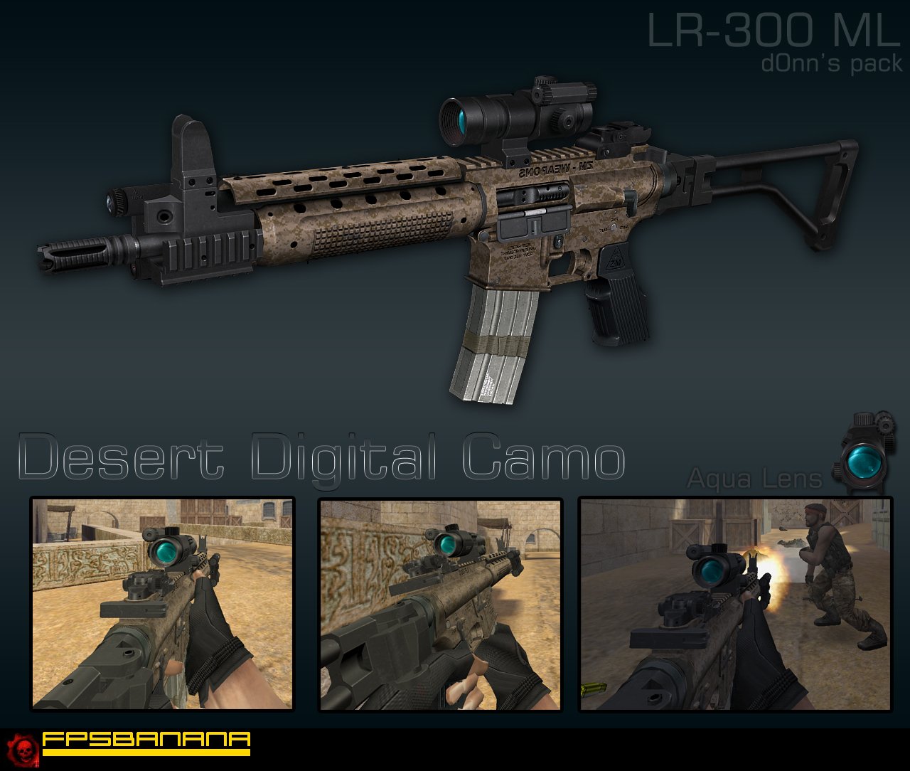LR-300ML Mod for Counter-Strike: Condition Zero | CS:CZ Mods