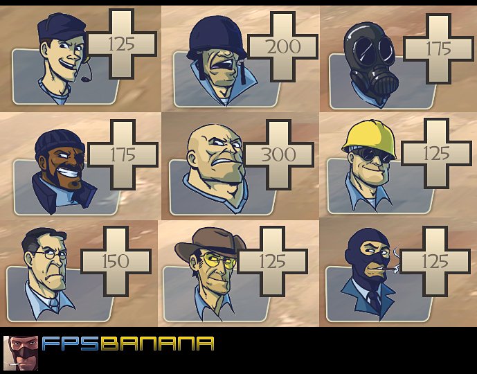Class Portrait HUD Icons Mod for Team Fortress 2 | TF2 Mods