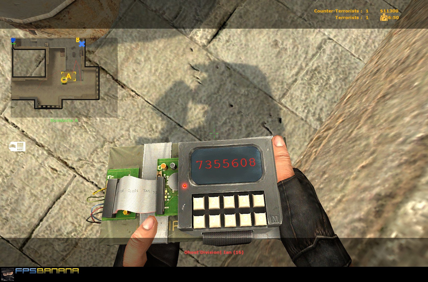White Buy Menu and Bomb Image Mod for Counter-Strike: Source | CS:S Mods