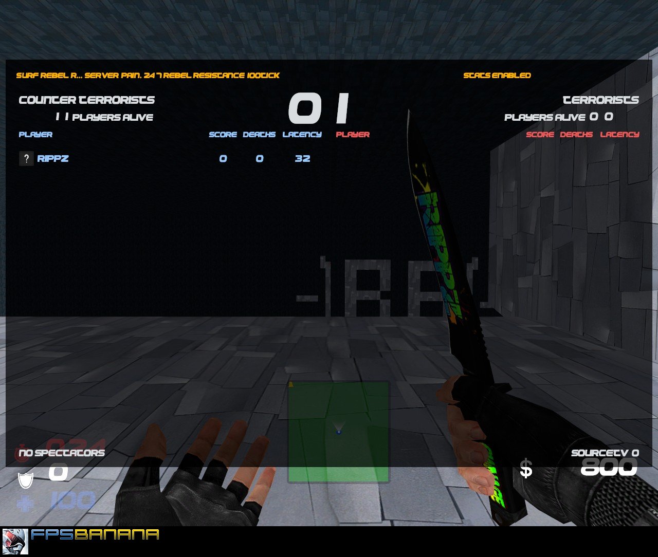 Pepsi HUD - Scoreboard FIX Mod for Counter-Strike: Source | CS:S Mods