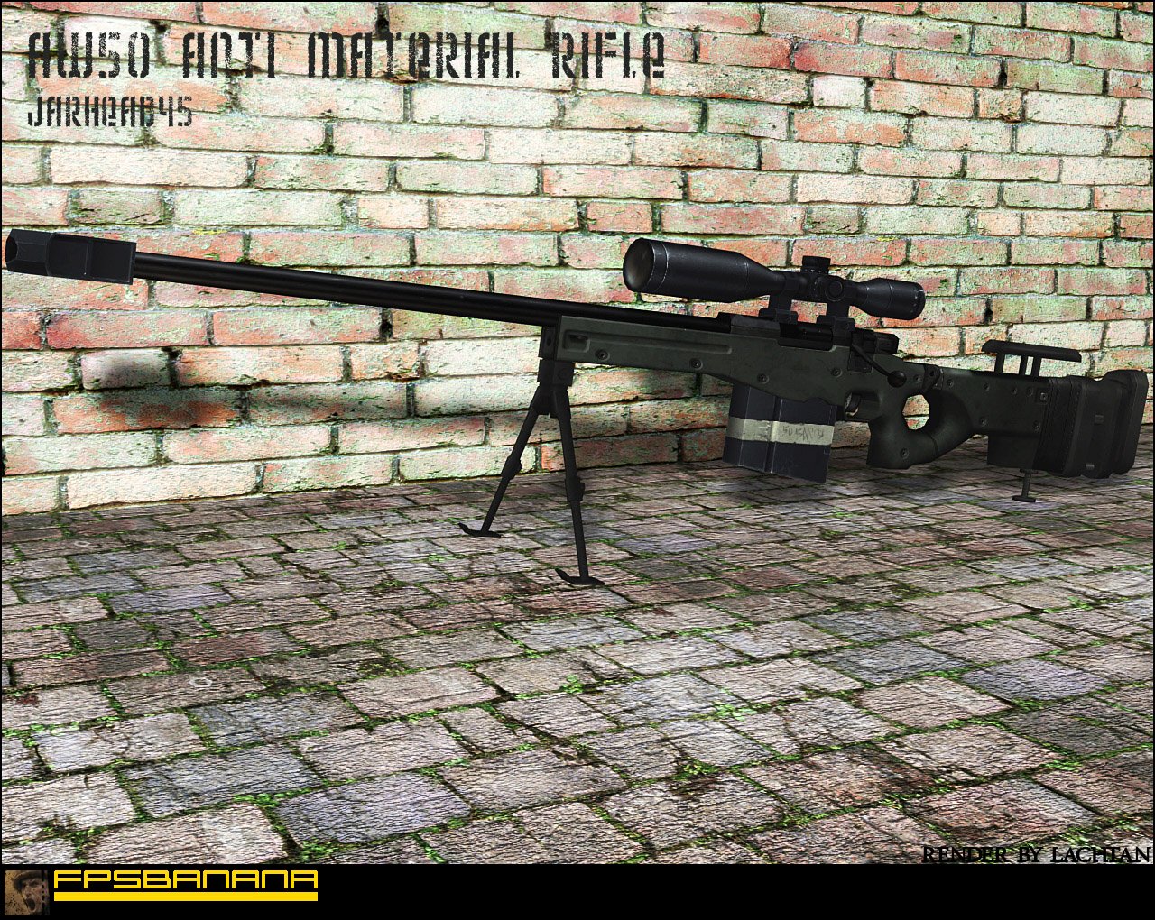 AW50 Anti Material Rifle Mod for Counter-Strike: Source | CS:S Mods