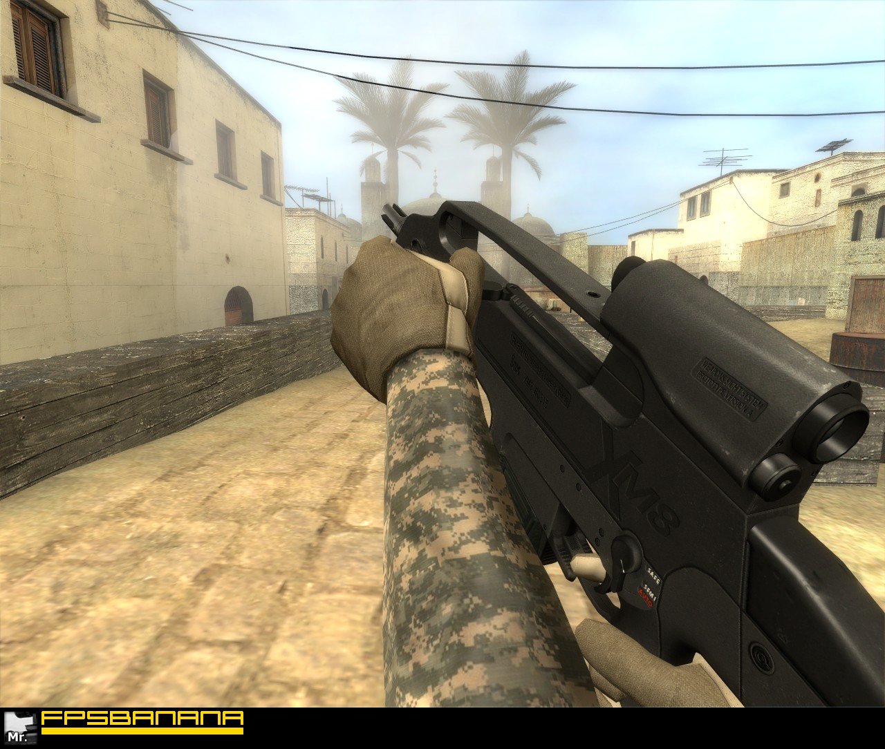 XM8 Compact Version - 1 Handed Mod for Counter-Strike: Source | CS:S Mods