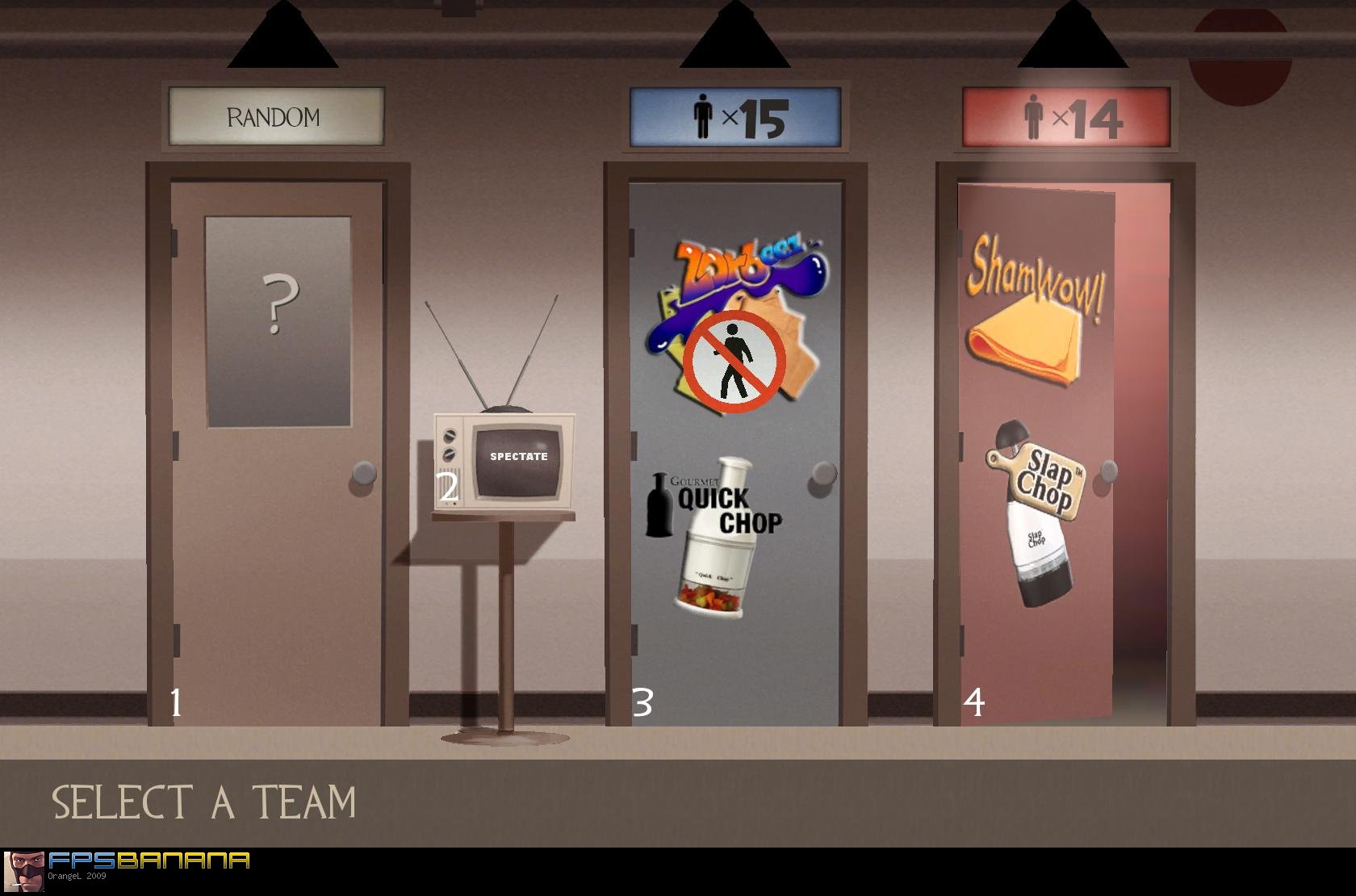 Billy vs Vince Team Doors! [Team Fortress 2] [Mods]