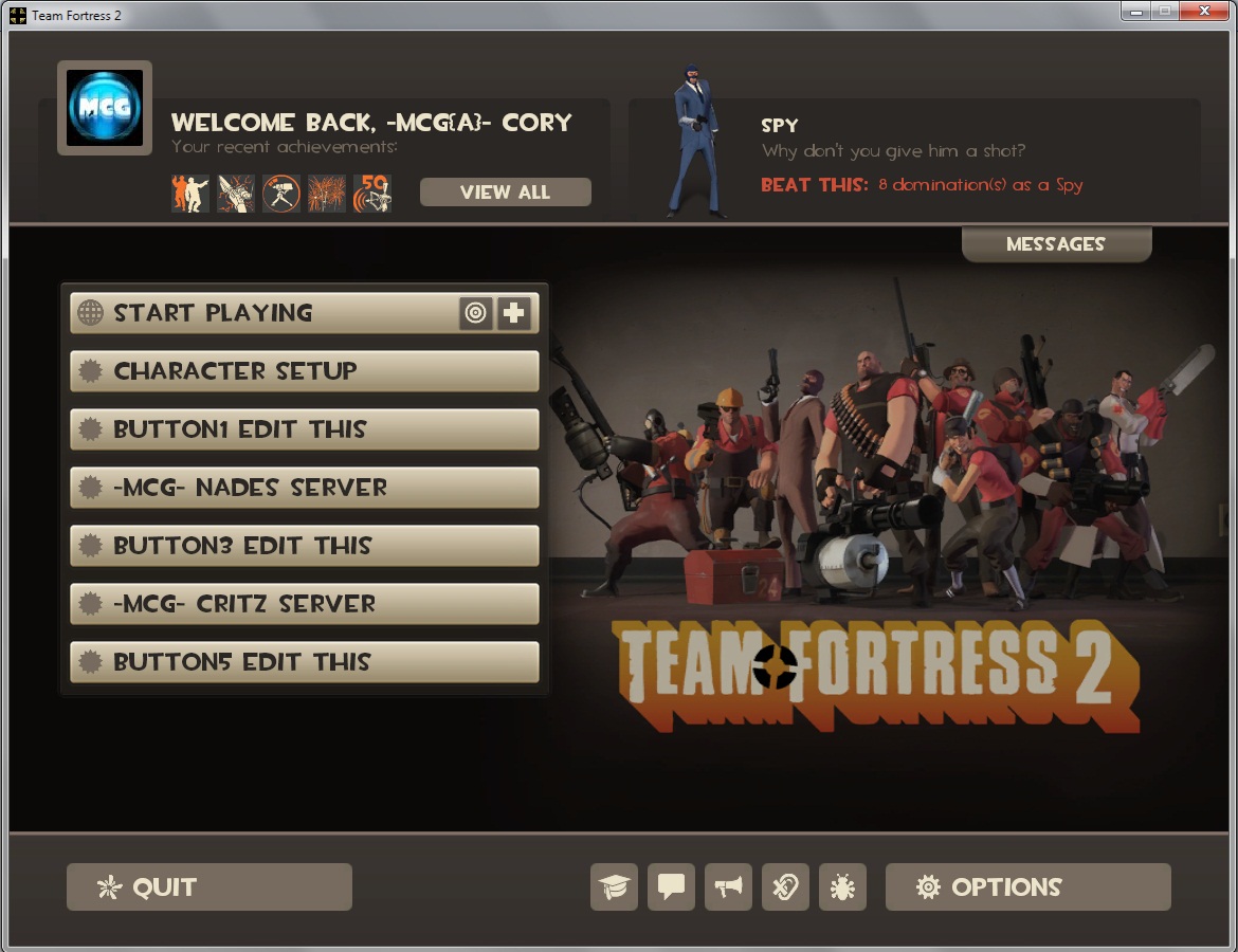 Added Buttons [Team Fortress 2] [Mods]