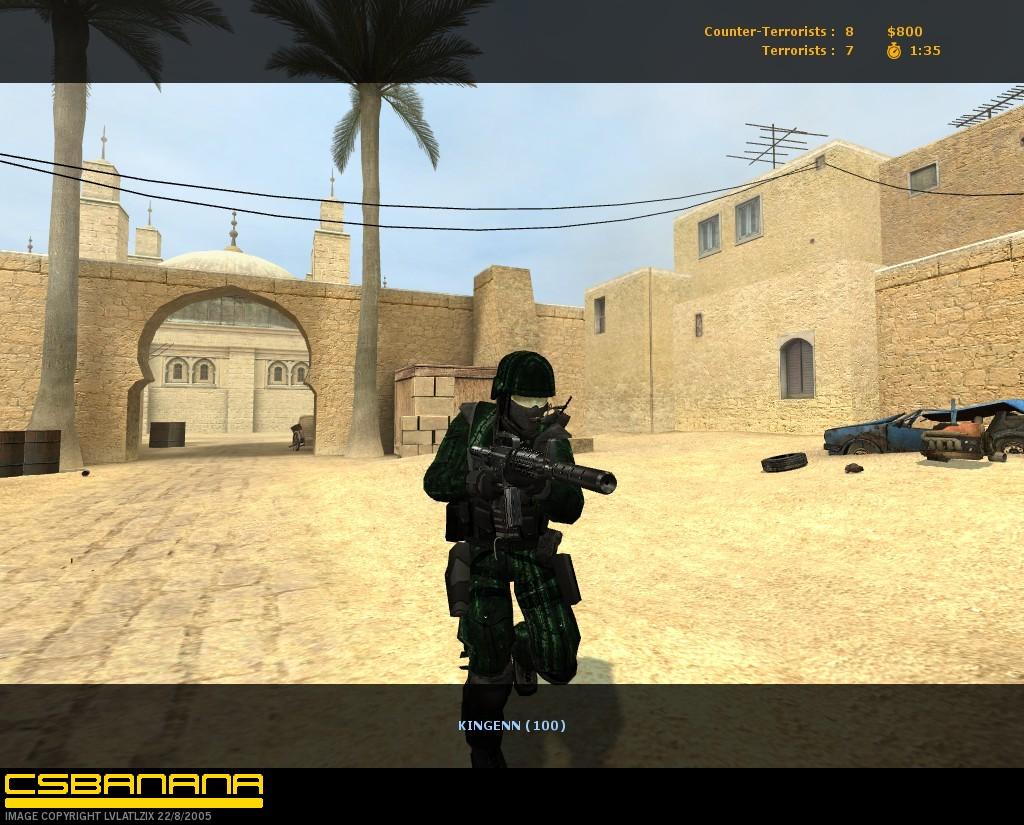 Matrix CT Skin Mod for Counter-Strike: Source | CS:S Mods
