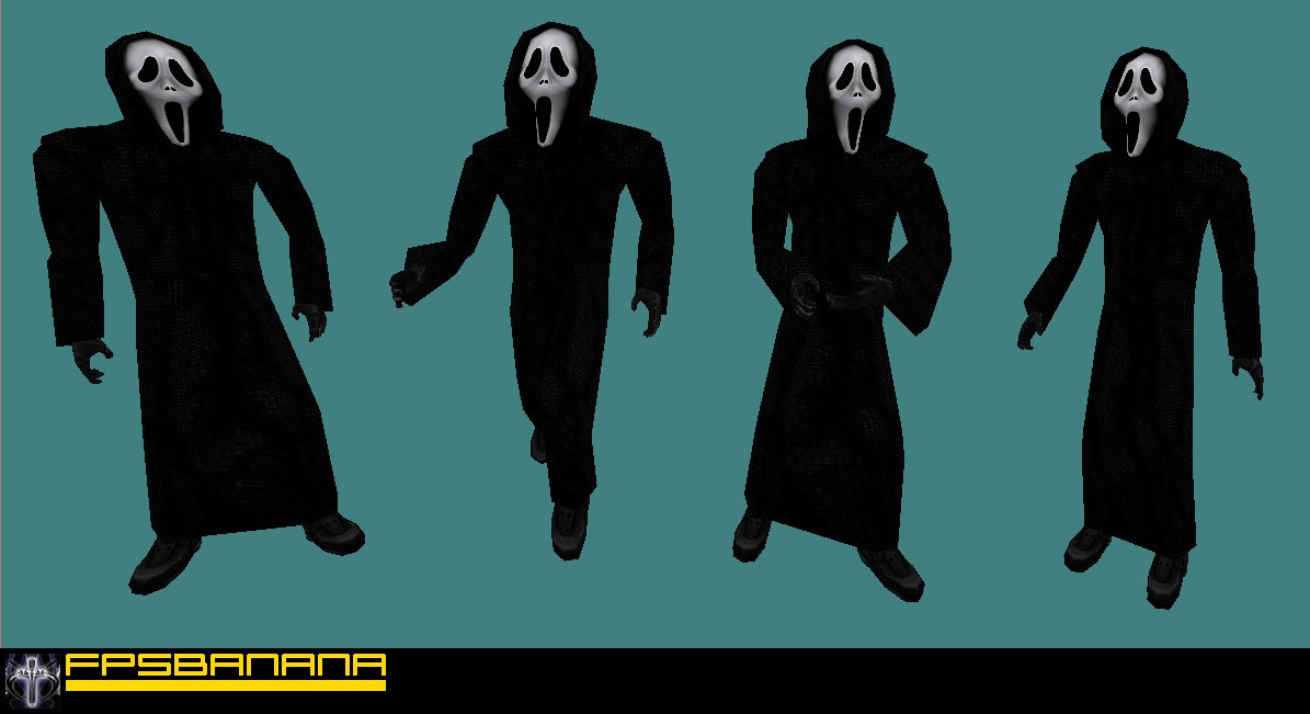 Scream Ghost Face Mod for Sven Co-op | SC Mods