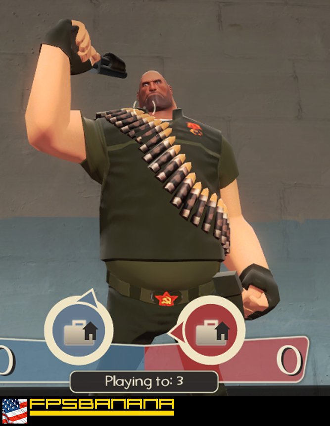 Soviet Blue Heavy Mod for Team Fortress 2 | TF2 Mods