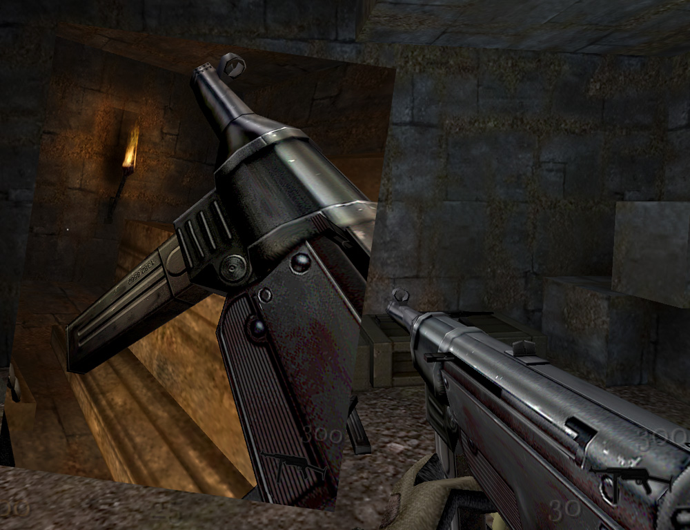 MP40 Hi-Res Retexture Mod for Return to Castle Wolfenstein | RTCW Mods