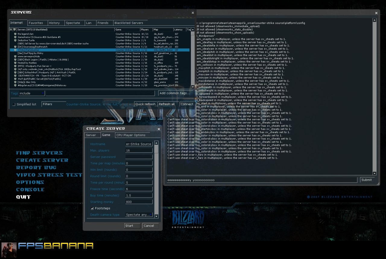 Starcraft II GUI [Counter-Strike: Source] [Mods]