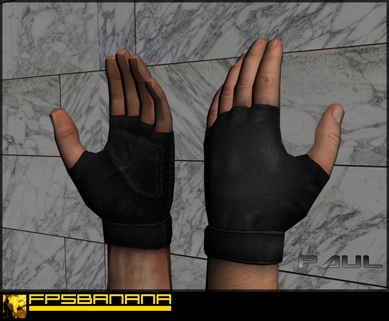 Hi Res Cloth Gloves Mod for Counter-Strike: Source | CS:S Mods