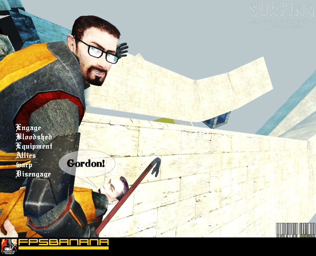 Gordon Surfing [Counter-Strike: Source] [Mods]