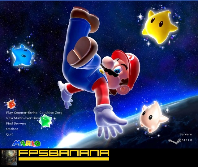 Super Mario Galaxy Mod for Counter-Strike: Condition Zero | CS:CZ Mods