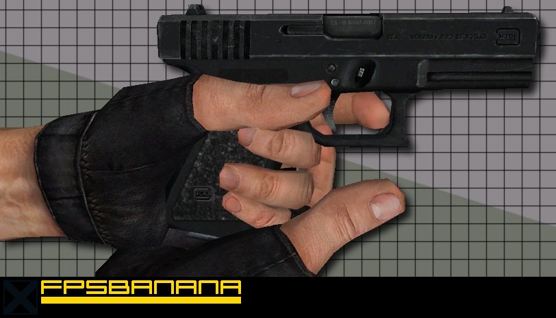 Glock Default Reskin Mod for Counter-Strike: Source | CS:S Mods