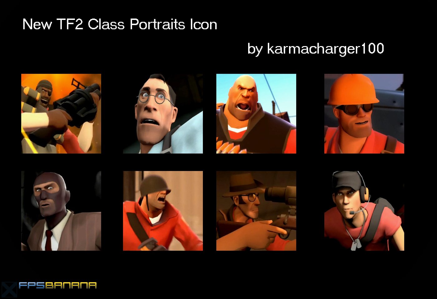 New Class Portraits (Old) Mod for Team Fortress 2 | TF2 Mods
