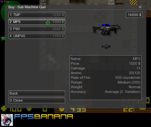 MP5 Custom [CS2D] [Mods]