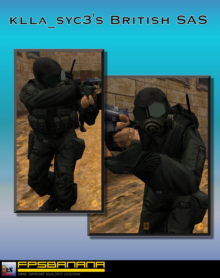 Klla_syc3's British SAS Mod for Counter-Strike: Condition Zero | CS:CZ Mods
