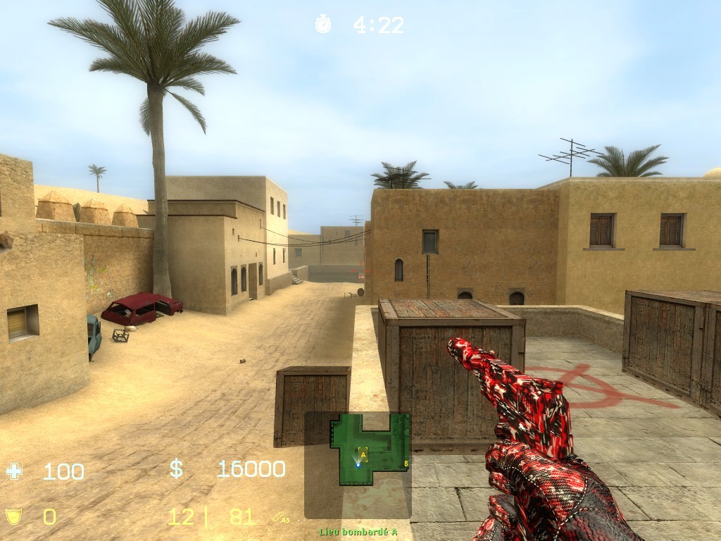 Darkness Device Red Camo USP [Counter-Strike: Source] [Mods]