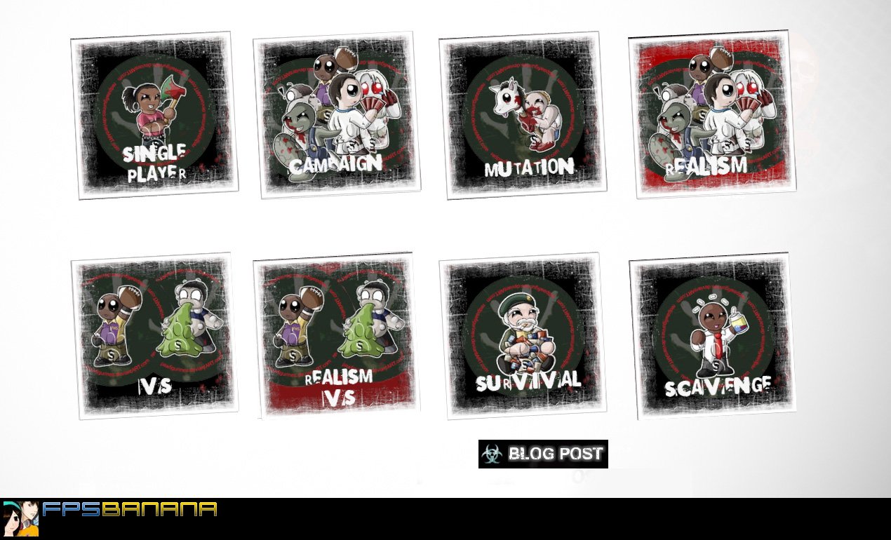 JXSMenu: Chibi BUTTON Menu [Left 4 Dead 2] [Mods]