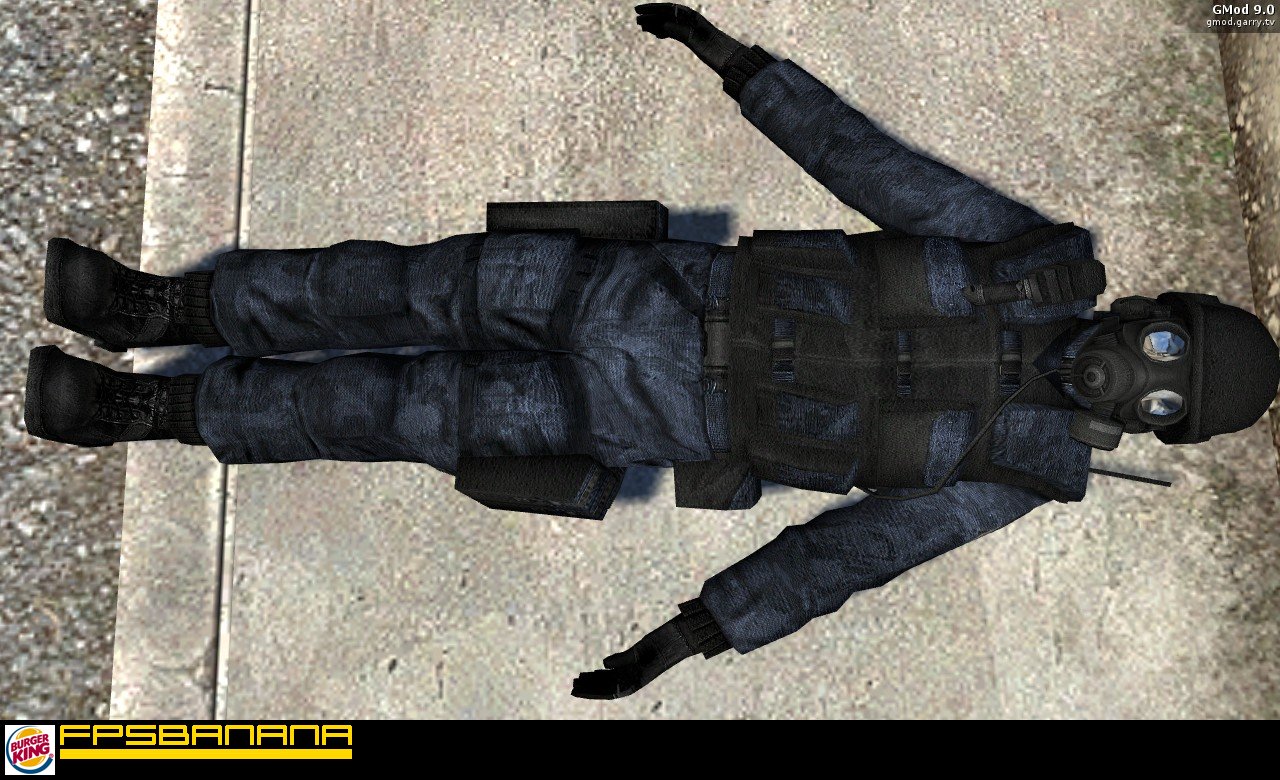 Blue SAS Re-Skin [Counter-Strike: Source] [Mods]