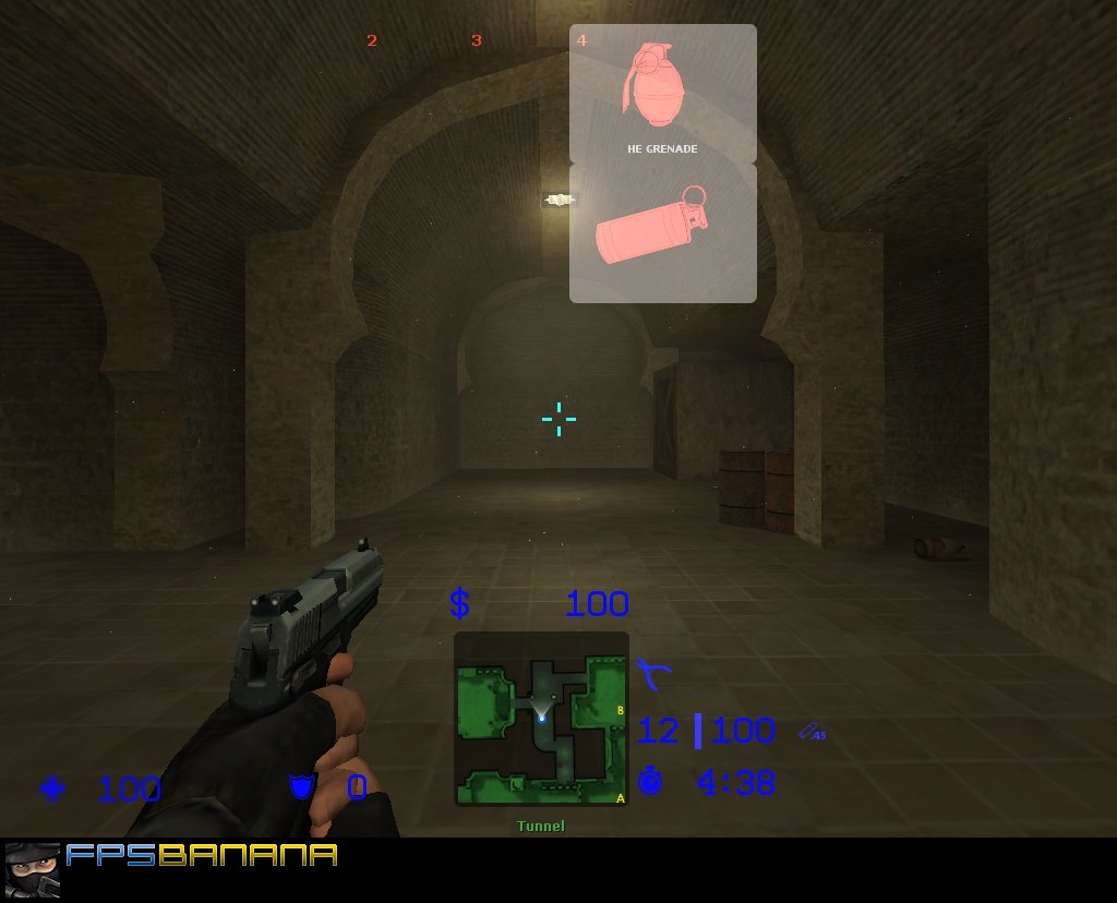 Gaming gui. Mod for Counter-Strike: Source | CS:S Mods