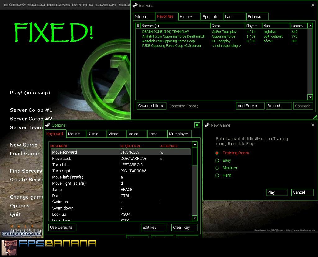 fixed gui Mod for Half-Life | HL Mods