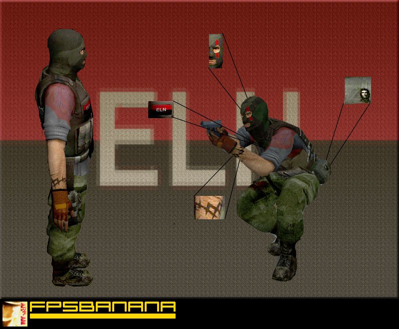 Guerrilla of ELN [Counter-Strike: Source] [Mods]